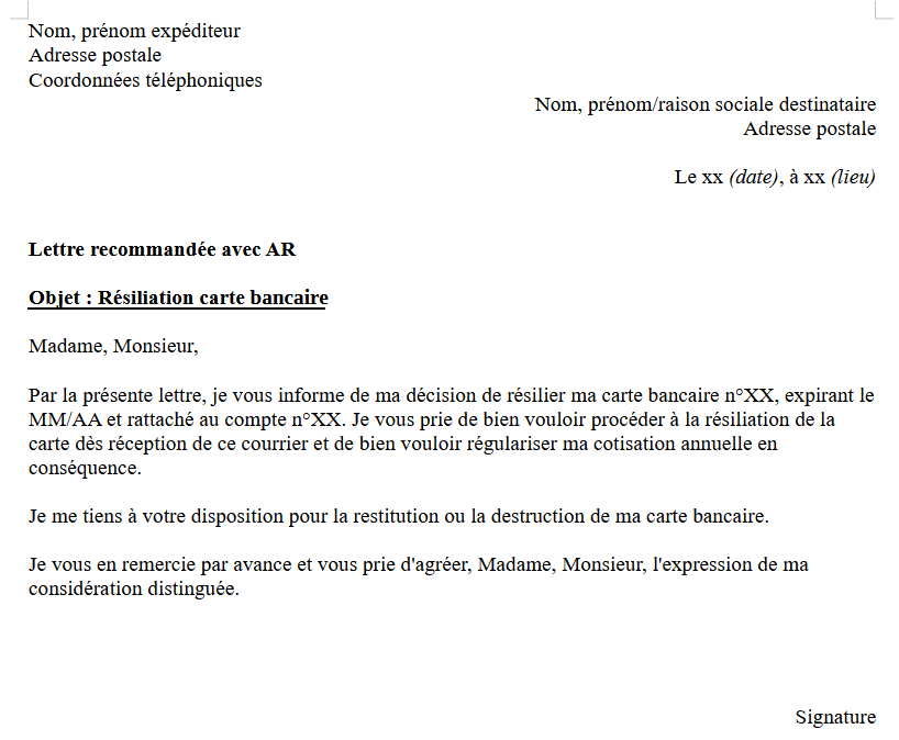 Comment résilier sa carte bancaire rapidement et sans frais | Nickel